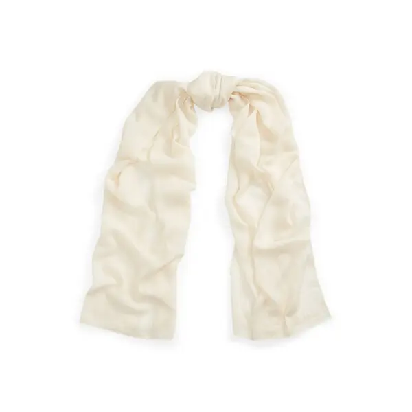 Ralph Lauren Cashmere Pashmina Scarf - Lux Cream