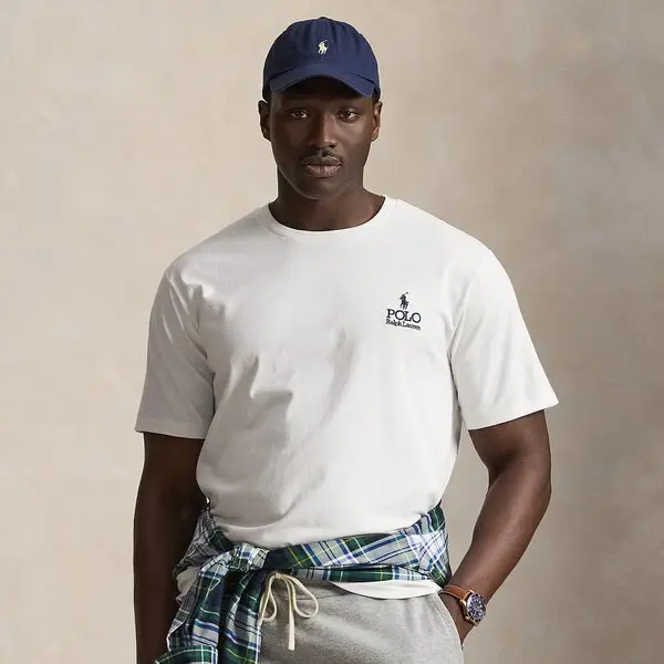 Ralph Lauren Logo Jersey T-shirt - White