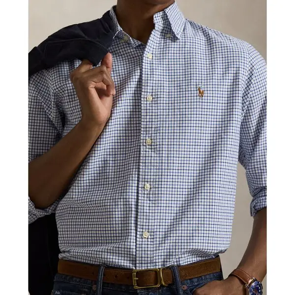 Ralph Lauren Classic Fit Tattersall Oxford Shirt