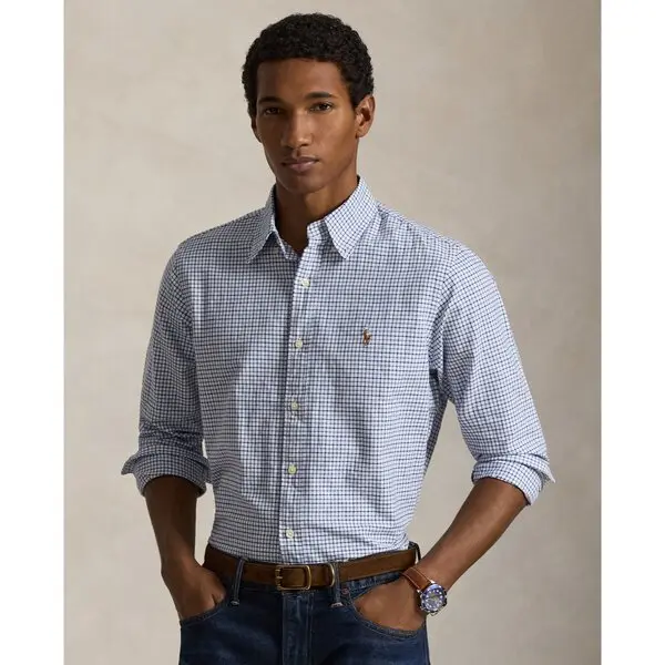 Ralph Lauren Classic Fit Tattersall Oxford Shirt