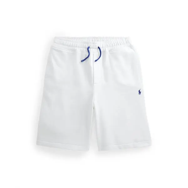 Ralph Lauren Fleece Drawstring Short - White