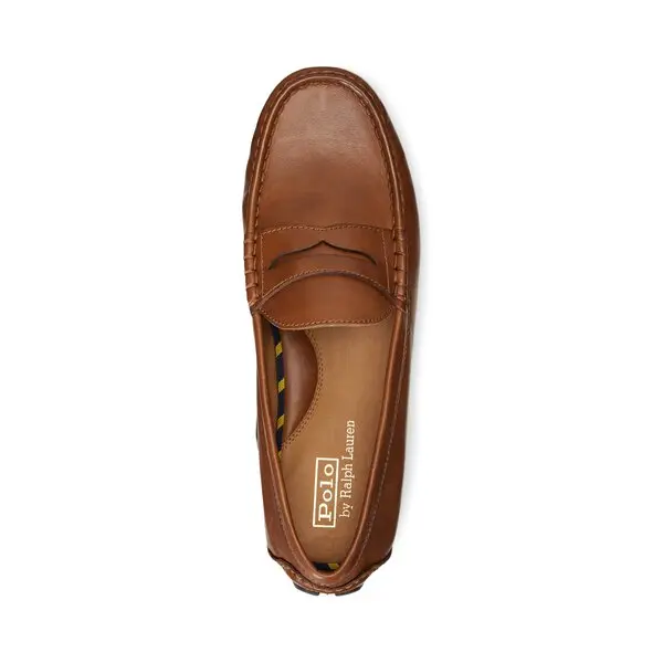 Ralph Lauren Anders Leather Driver