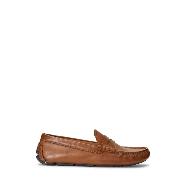 Ralph Lauren Anders Leather Driver