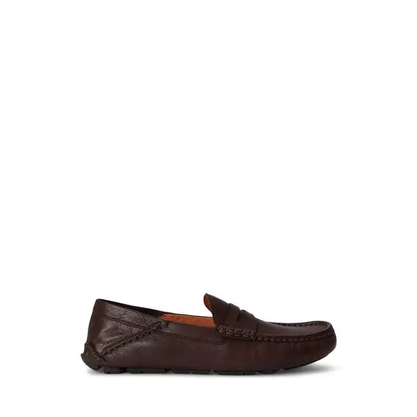 Ralph Lauren Anders Leather Driver