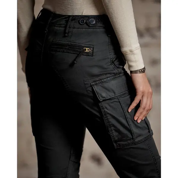 Ralph Lauren Stretch Skinny Cargo Pants - Black
