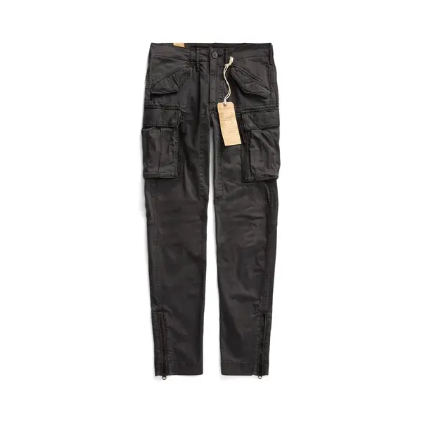 Ralph Lauren Stretch Skinny Cargo Pants - Black