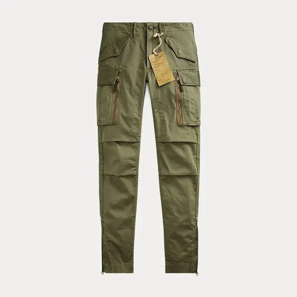 Ralph Lauren Stretch Skinny Cargo Pants - Olive