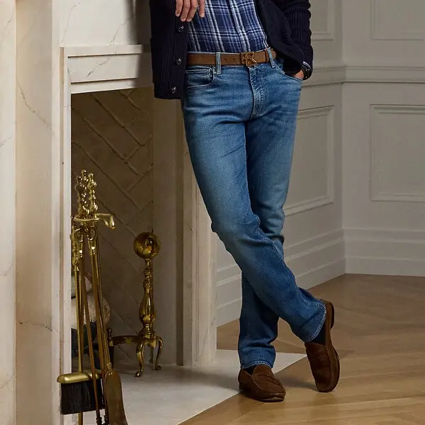 Ralph Lauren Slim Fit Stretch Jean - Indigo Horizon