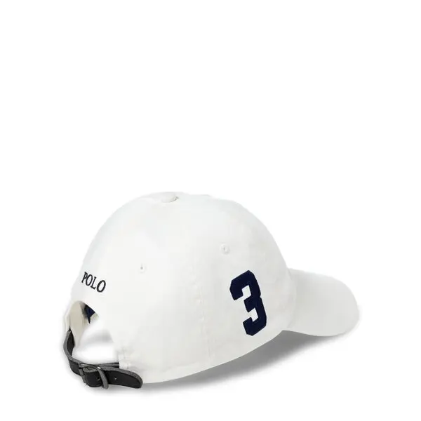 Ralph Lauren Big Pony Cap - White