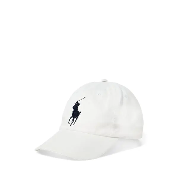 Ralph Lauren Big Pony Cap - White