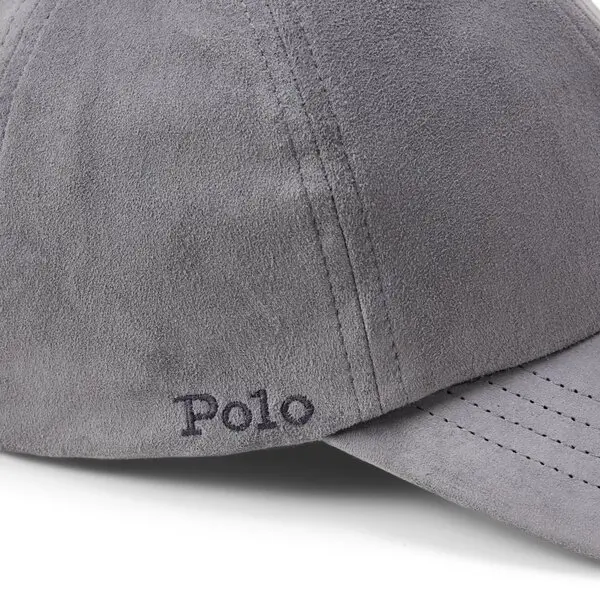 Ralph Lauren Suede Ball Cap