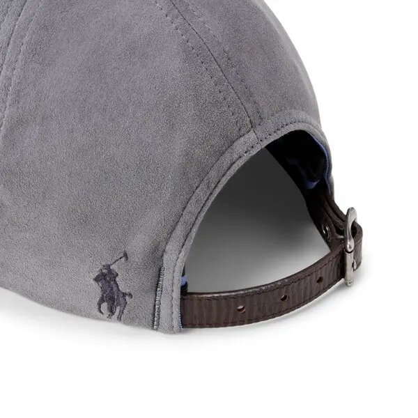 Ralph Lauren Suede Ball Cap