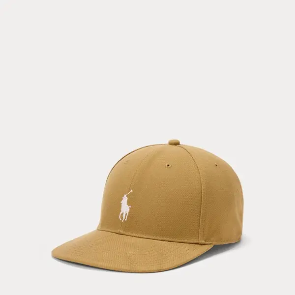 Ralph Lauren Twill High-crown Ball Cap - Sandsurf