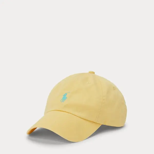 Ralph Lauren Cotton Chino Ball Cap - Corn Yellow