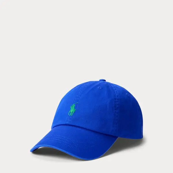 Ralph Lauren Cotton Chino Ball Cap - Pacific Royal