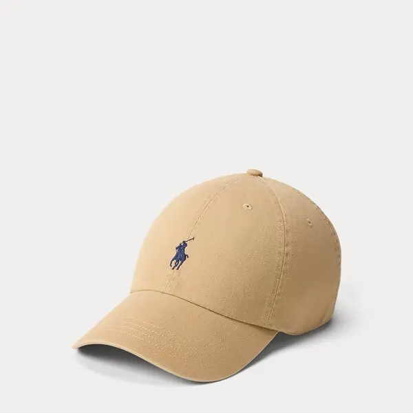 Ralph Lauren Cotton Chino Ball Cap - Vintage Khaki