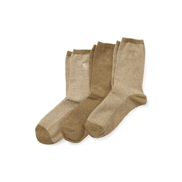 Ralph Lauren Stretch Cotton Sock 3-pack
