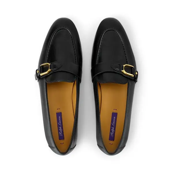 Ralph Lauren Calfskin Leather Loafer