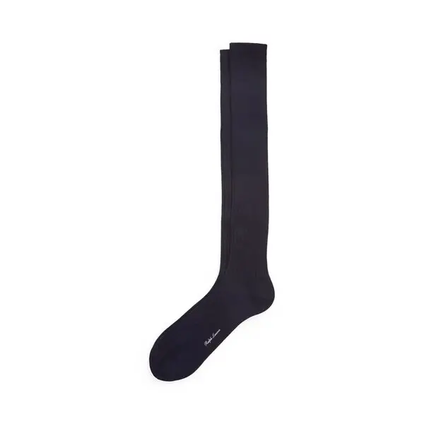 Ralph Lauren Rib-knit Trouser Socks - Navy