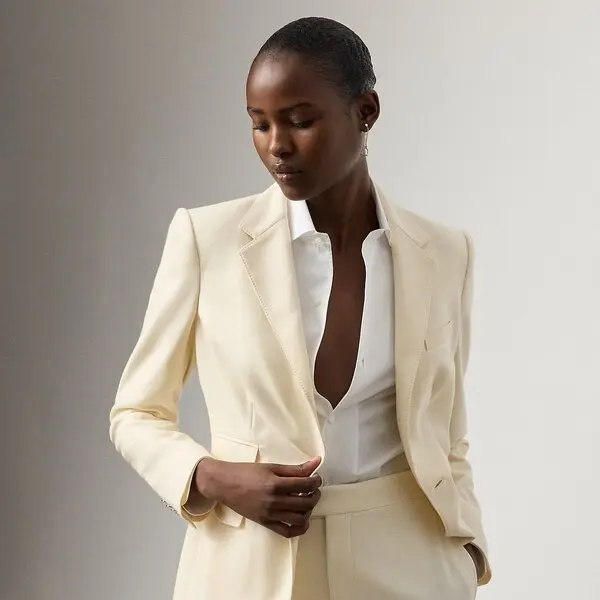 Ralph Lauren Parker Cashmere Jacket - Cream