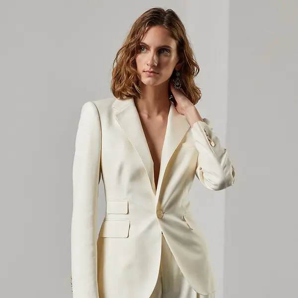 Ralph Lauren Parker Cashmere Jacket - Lux Cream