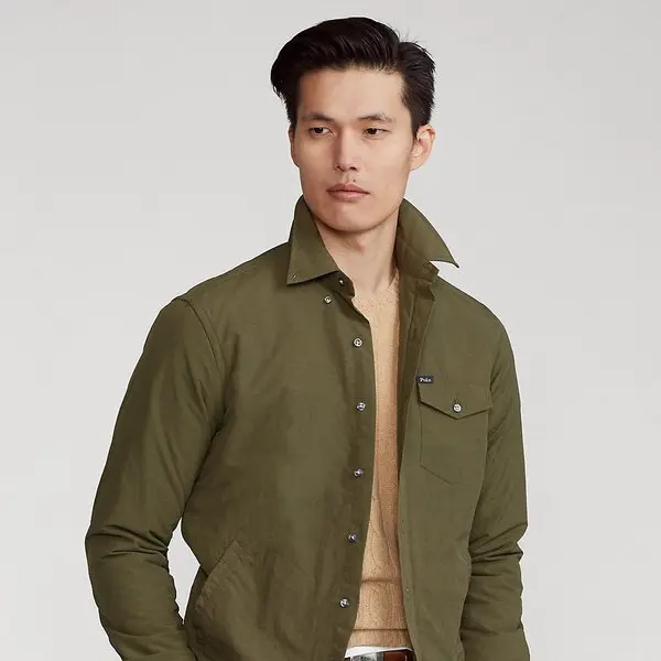Ralph Lauren Utility Overshirt - Defender Green