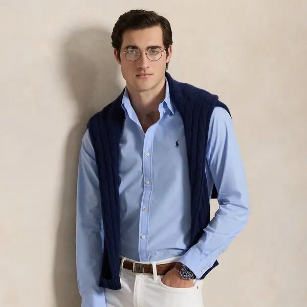 Ralph Lauren Slim Fit Stretch Poplin Shirt