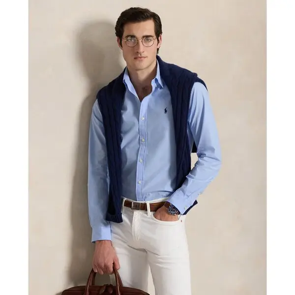 Ralph Lauren Slim Fit Stretch Poplin Shirt
