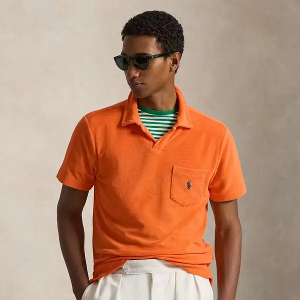 Ralph Lauren Terry Polo Shirt - Resort Orange