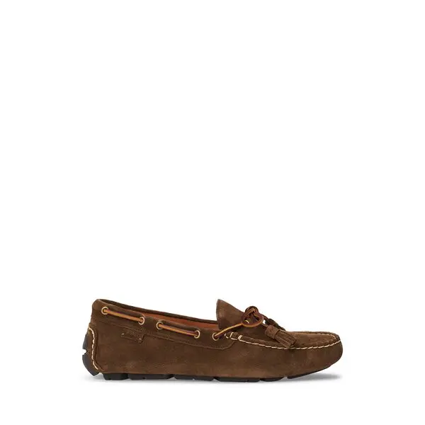 Ralph Lauren Anders Tasseled Suede Driver