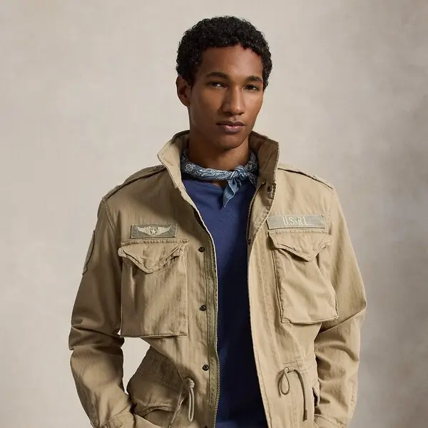 Ralph Lauren Iconic Field Jacket - Rl Khaki Washed