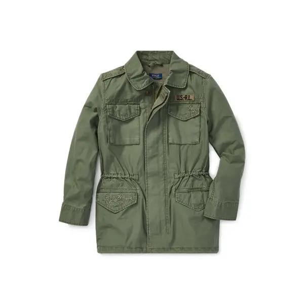 Ralph Lauren Cotton Twill Jacket - Army Olive