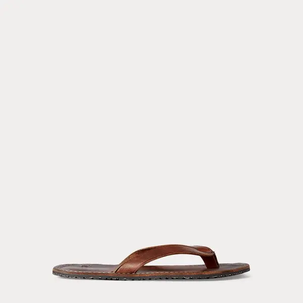 Ralph Lauren Leather Flip Flop