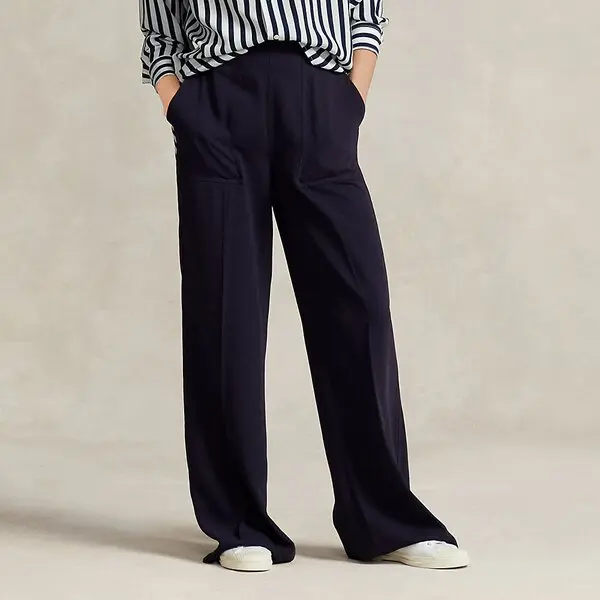 Ralph Lauren Satin Wide-leg Pant