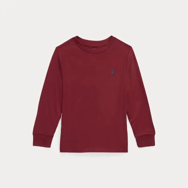 Ralph Lauren Cotton Jersey Long-sleeve Tee - Red Carpet