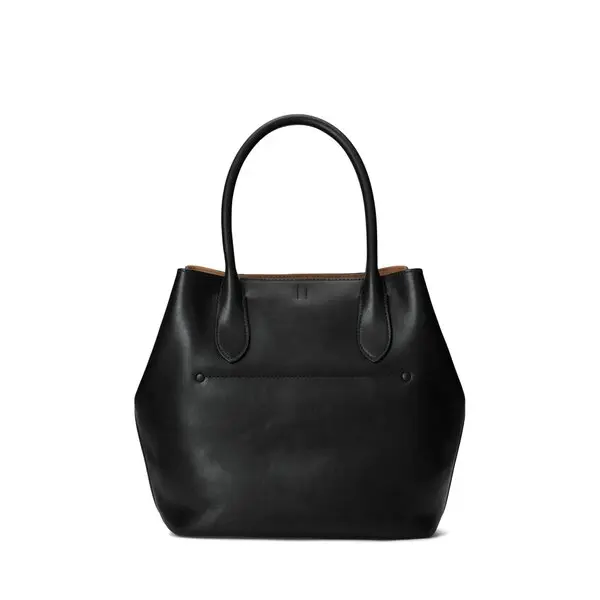 Ralph Lauren Bellport Leather Medium Tote