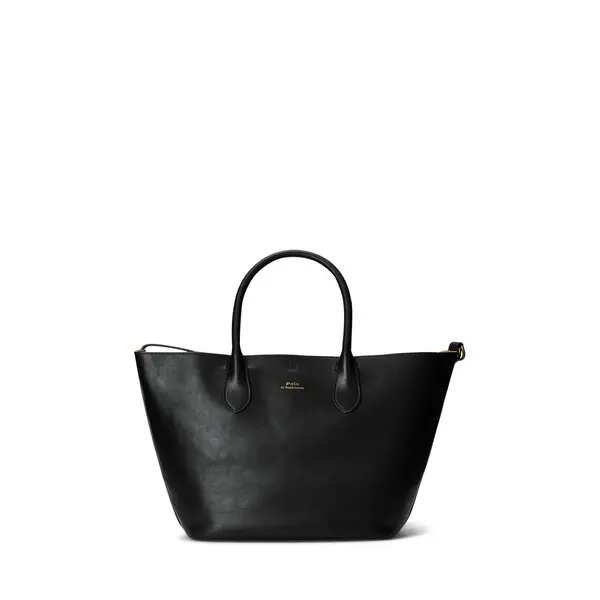Ralph Lauren Bellport Leather Medium Tote
