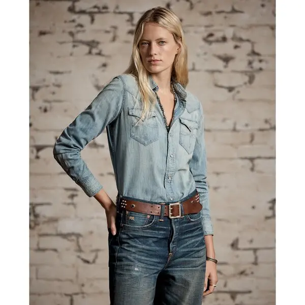 Ralph Lauren Indigo Denim Western Shirt