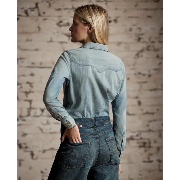 Ralph Lauren Indigo Denim Western Shirt