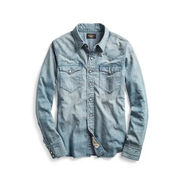 Ralph Lauren Indigo Denim Western Shirt