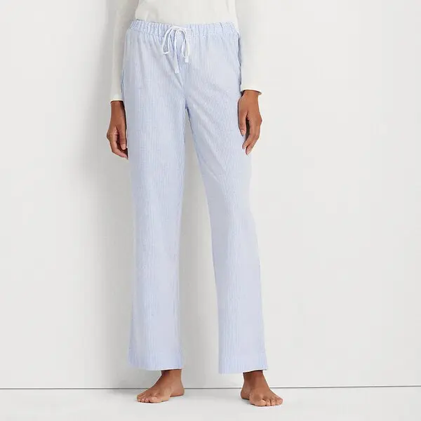Ralph Lauren Striped Jersey Pajama Pant - Blue Stripe