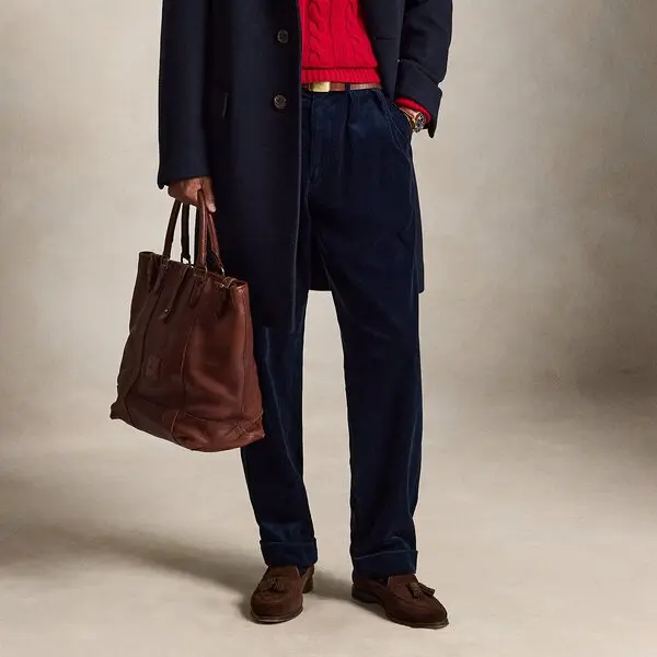 Ralph Lauren Whitman Relaxed Fit Corduroy Pant - Aviator Navy