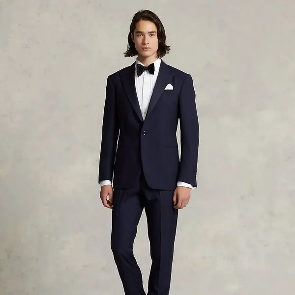 Ralph Lauren Wool Barathea Tuxedo - Navy