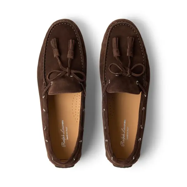 Ralph Lauren Harold Suede Tassel Driver