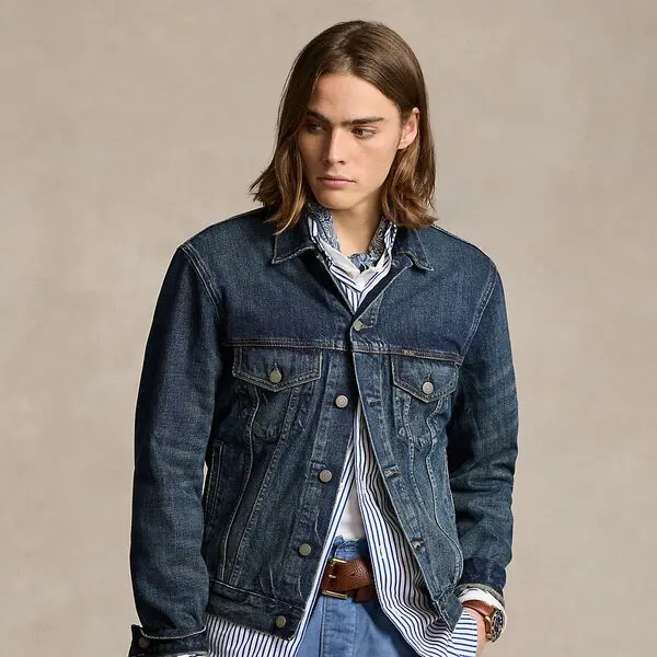 Ralph Lauren Denim Trucker Jacket - Trenton