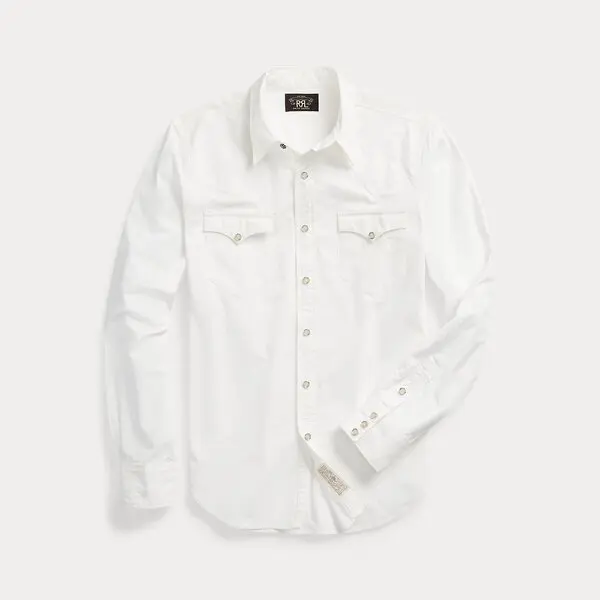 Ralph Lauren Slim Fit Poplin Western Shirt