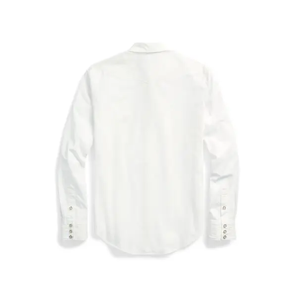 Ralph Lauren Slim Fit Poplin Western Shirt