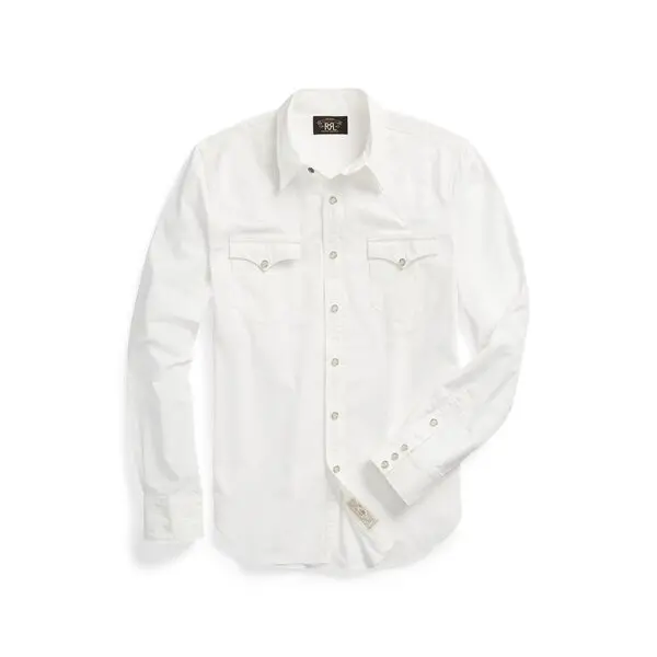 Ralph Lauren Slim Fit Poplin Western Shirt