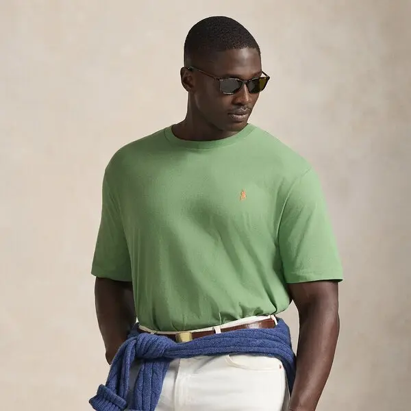 Ralph Lauren Jersey Crewneck T-shirt - Outback Green