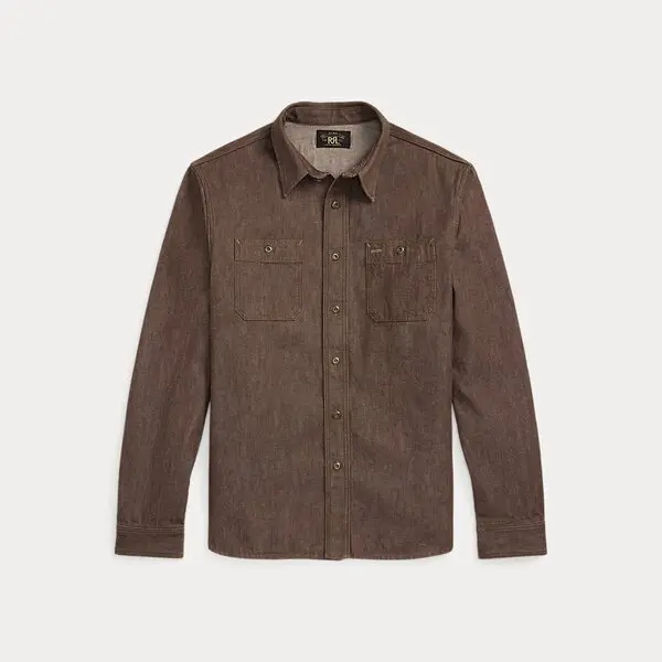 Ralph Lauren Denim Workshirt - Brown
